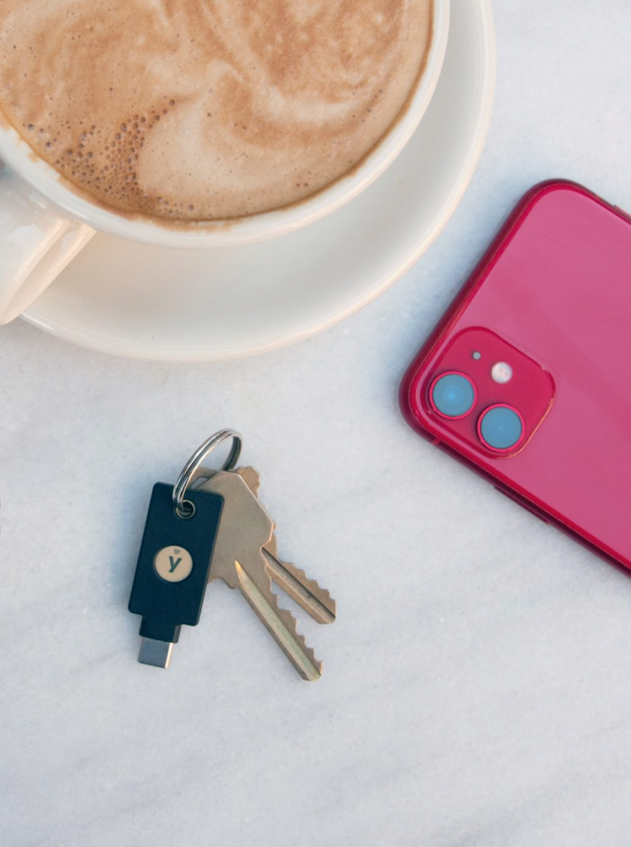 USB-A YubiKey 5 NFC Two Factor Security Key tray of 50 | Yubico